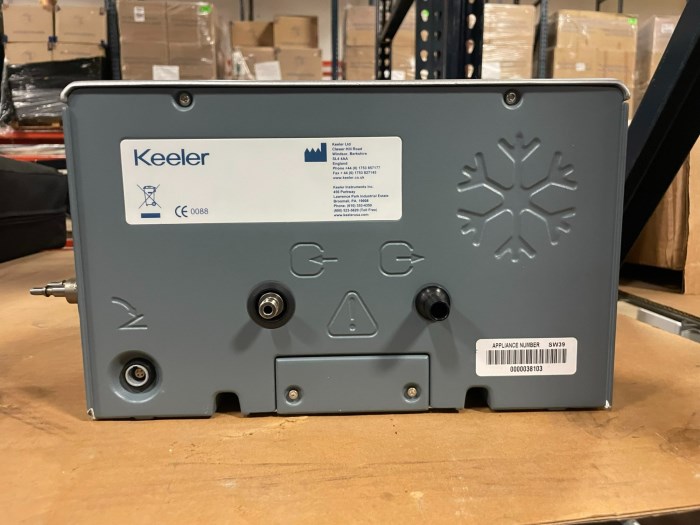 Keeler Cyomatic Ophthalmic Cryo Unit 2509-P-1000 *Powered on at time of ...