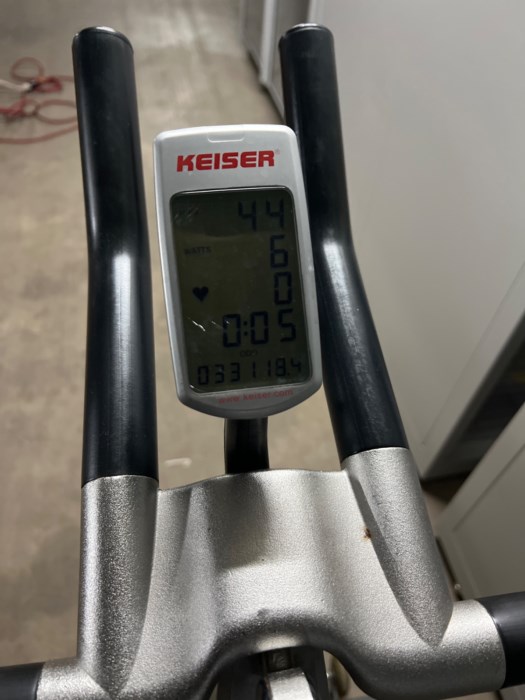 Keiser M3 Fitness Bike With Monitor Indoor Cycle for sale