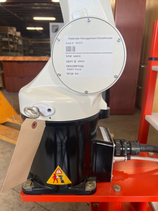 Kuka Roboter GmbH System KR5 six R850 Robot w/ Controller, Power Source ...