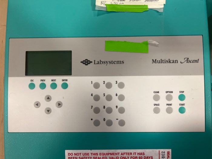 Lab Systems Multiskan Ascent Microplate Reader for sale