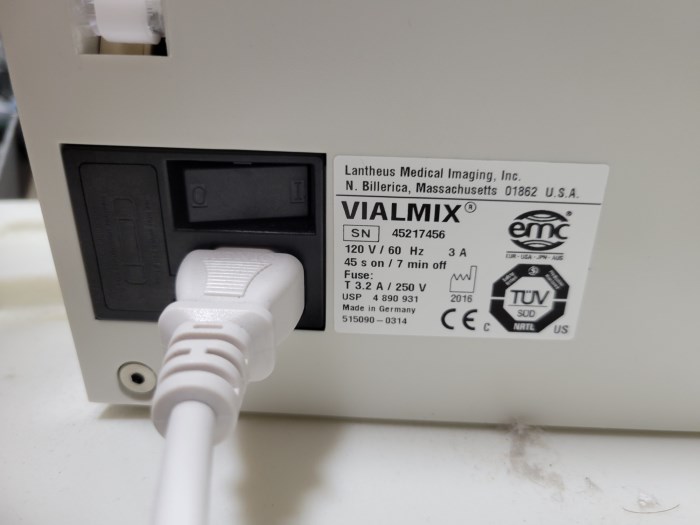 Lantheus Vialmix CONTRAST MIXER for sale
