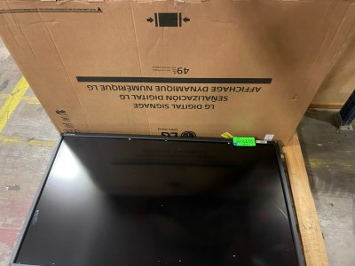 LG Flatron TV *Powered on at time of Auction* for sale