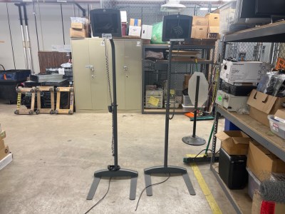 LifeFitness Model: LCD-0201-02 Free Standing Monitors (Lot of 2) for sale