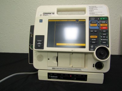 Lifepak 12 Biphasic 3 Lead SPO2 ECG Pacing Analyze for sale