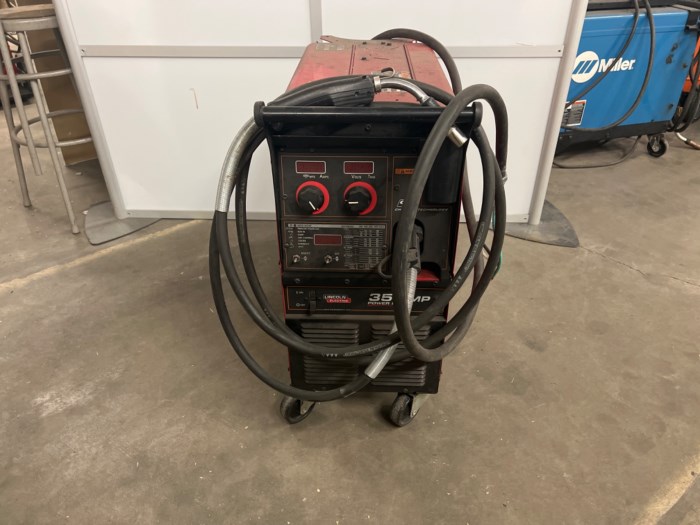 Lincoln Electric Power Mig 350MP Single Phase Multi-Process Welder for sale