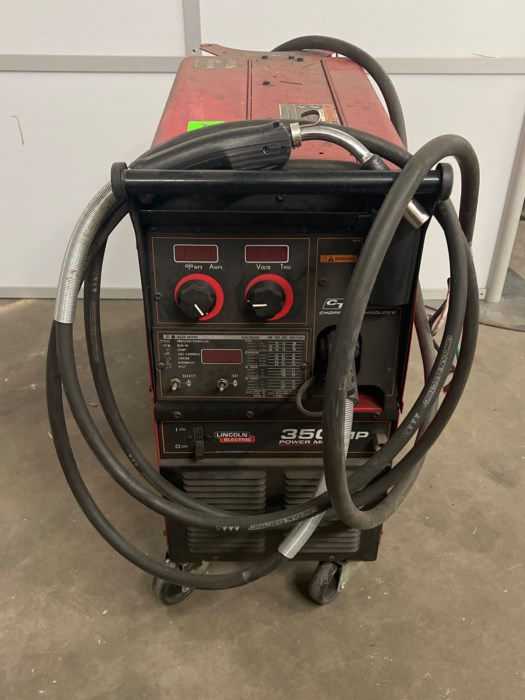 Lincoln Electric Power Mig 350MP Single Phase Multi-Process Welder for sale