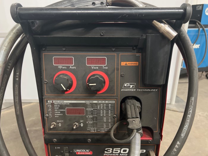 Lincoln Electric Power Mig 350MP Single Phase Multi-Process Welder for sale