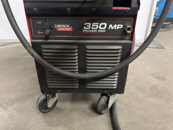 Lincoln Electric Power Mig 350MP Single Phase Multi-Process Welder for sale