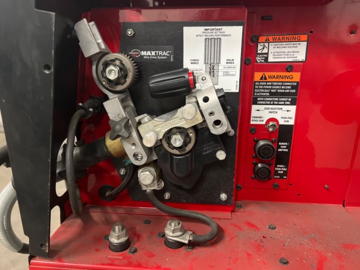 Lincoln Electric Power Mig 350MP Single Phase Multi-Process Welder for sale