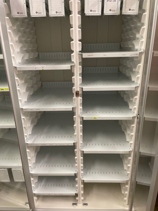 LogiCell Rolling Medical Cabinet for sale