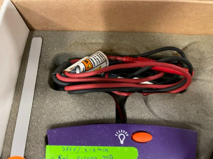 Lonza Flash Gel Dock Model 57025 With Loading Dye *Powered on at time ...