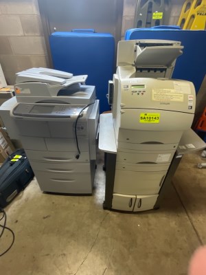 Lot (2) Commercial Printers for sale