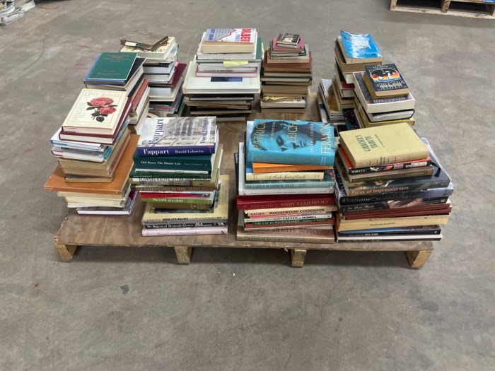 Lot of (1) Pallet of Assorted Books for sale