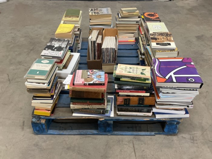 Lot of (1) Pallet of Assorted Books for sale