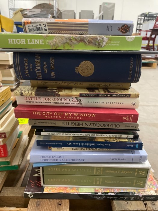 Lot of (1) Pallet of Assorted Books for sale