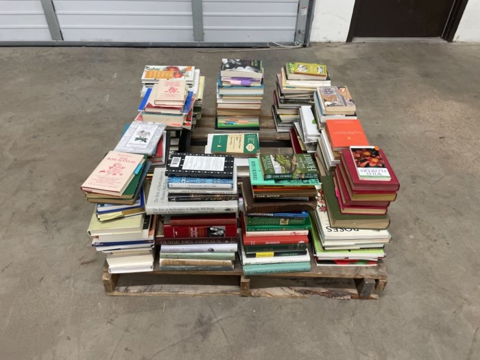 Lot of (1) Pallet of Assorted Books for sale