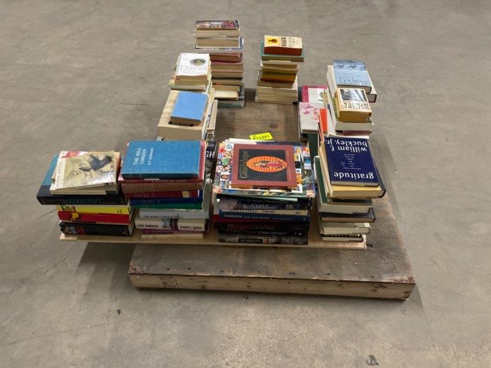 Lot of (1) Pallet of Assorted Books for sale