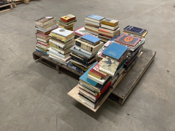 Lot of (1) Pallet of Assorted Books for sale