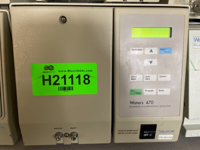 Lot of (10) Pieces of Millipore Waters Lab Equipment for sale