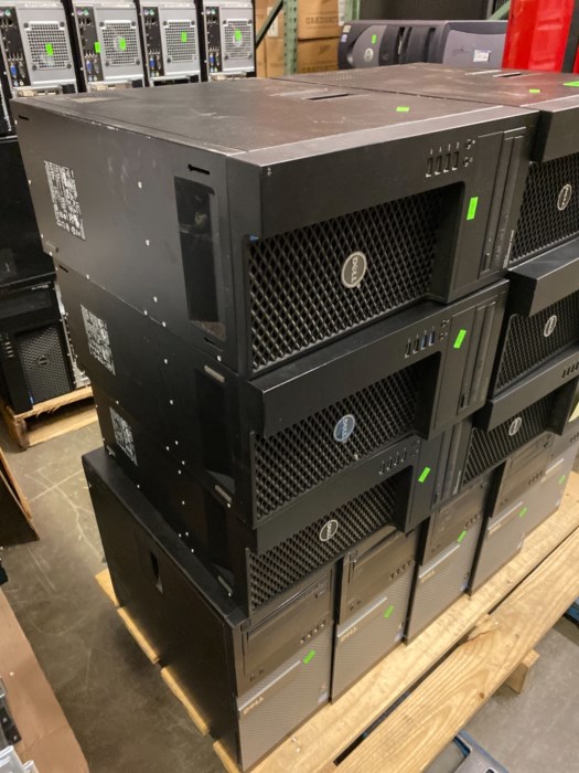 Lot of (11) Dell Computers for sale