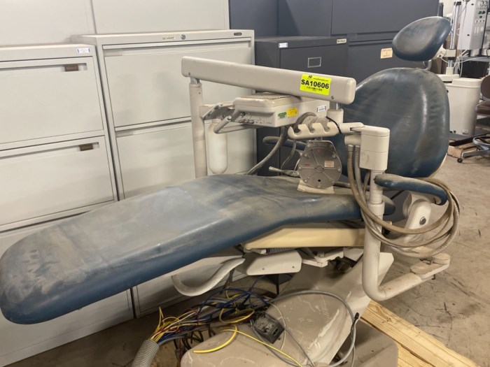 Lot of (2) Adec Dental Chairs for Parts for sale