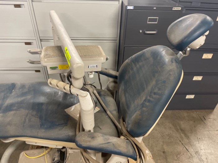 Lot of (2) Adec Dental Chairs for Parts for sale