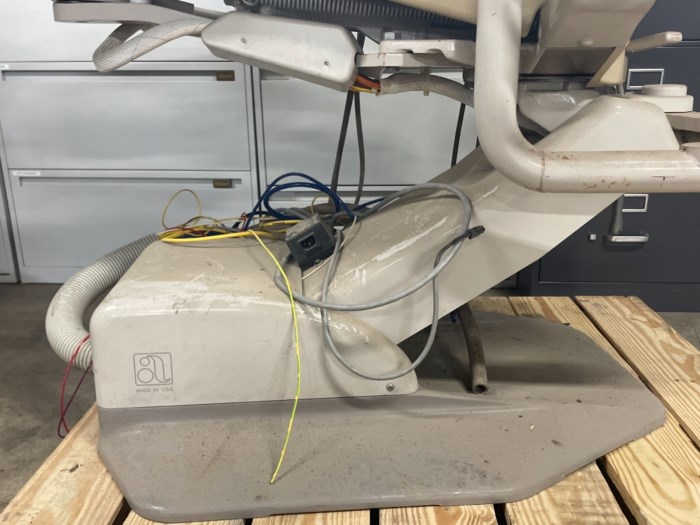 Lot of (2) Adec Dental Chairs for Parts for sale