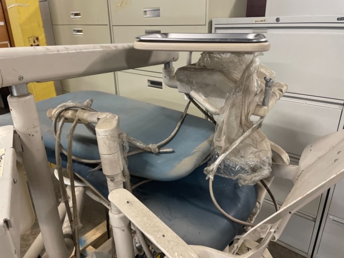 Lot of (2) Adec Dental Chairs for Parts for sale