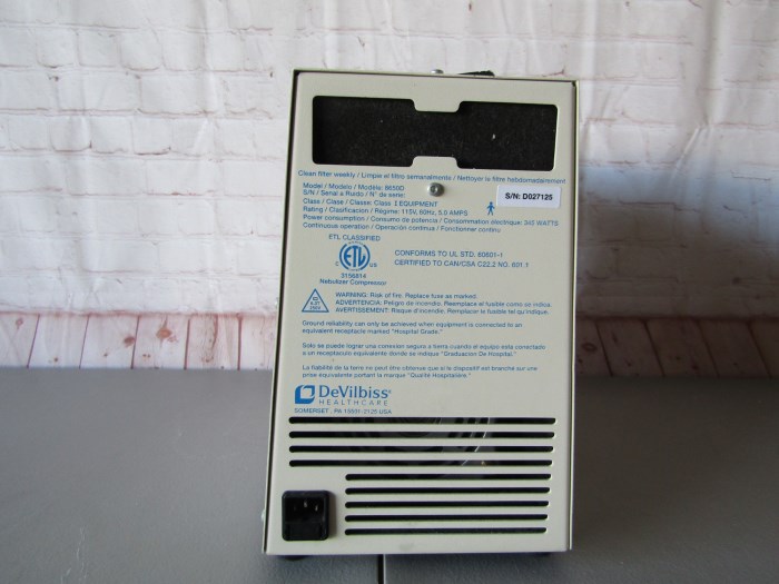 Lot of 2 DEVILBISS 8650D Heavy-Duty Aerosol Compressor Air Compressor ...