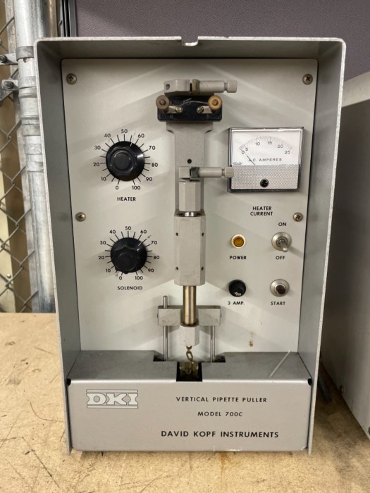 Lot of (2) DKI Model 700C Vertical Pipette Pullers for sale