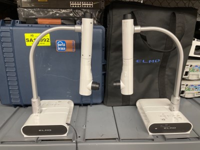 Lot of (2) Elmo Model TT-02S Student Document Scanners for sale