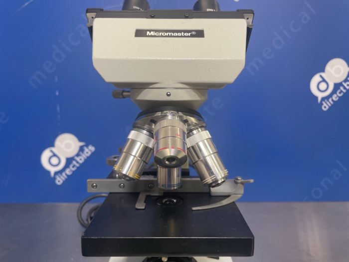Lot of (2) Fisher Scientific Micromaster Microscope Model VSHL-4D for sale
