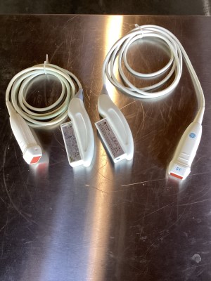 Lot of 2 GE Ultrasound Probes for sale