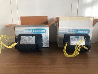 Lot of (2) Lesson Model C4T17DZ12B Motors (B1.3.14E) for sale