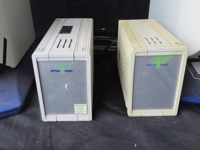 Lot of 2 Mettler Toledo ReactIR-4000 FTIR Analyzers w/ 3 Power Supplies ...