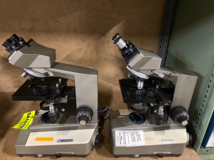 Lot of (2) Olympus Microscopes for sale
