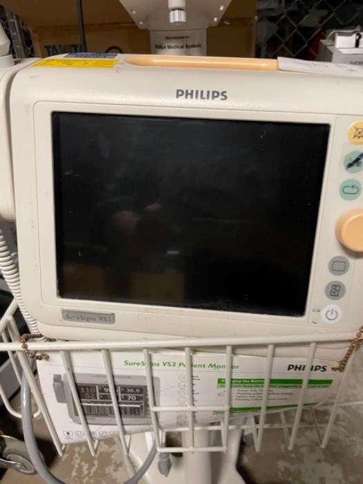 Lot of (2) Philips Vital Signs Monitors for sale