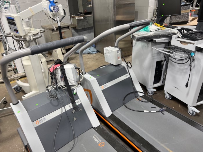 Lot of (2) Quinton Q-Stress Cardiac Science with TM55 Treadmills for sale