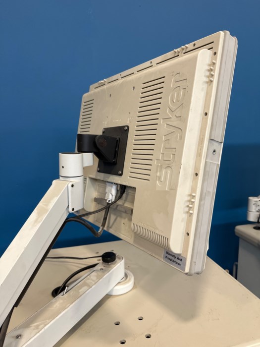 Lot of 2 Stryker Endoscopy tower with Vision Elect HD Monitor for sale