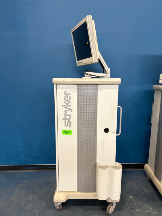 Lot of 2 Stryker Endoscopy tower with Vision Elect HD Monitor for sale
