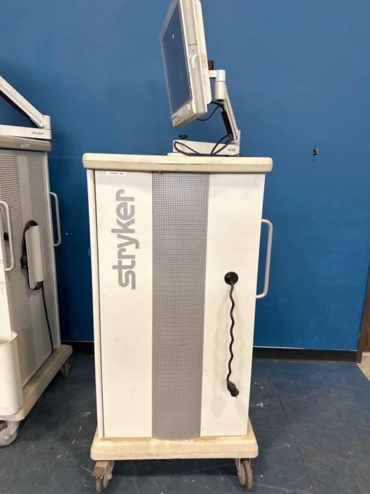 Lot of 2 Stryker Endoscopy tower with Vision Elect HD Monitor for sale
