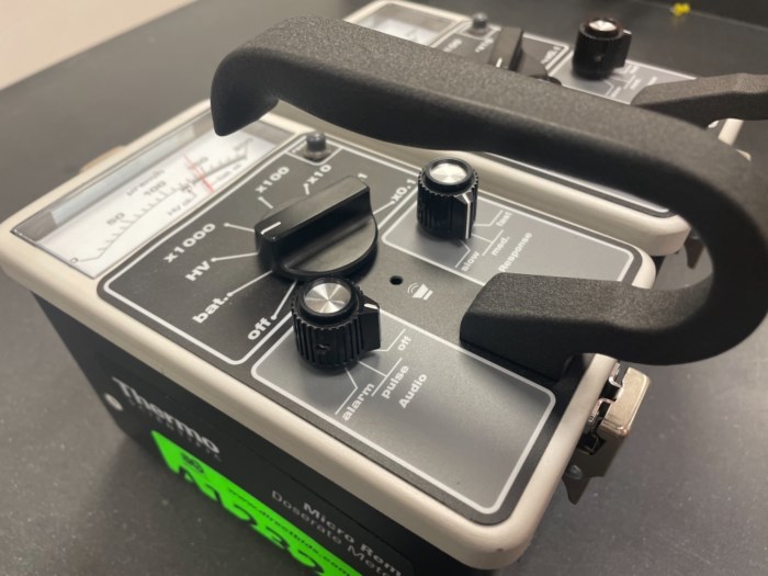 Lot of (2) Thermo Scientific Micro REM Dose Rate Meters for sale