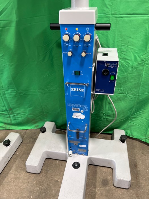 Lot of (2) Zeiss’s Universal S3 Microscopes bases only for sale