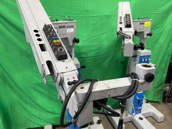 Lot of (2) Zeiss’s Universal S3 Microscopes bases only for sale