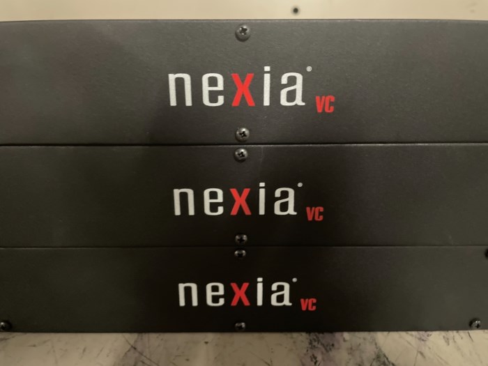 Lot of (3) BIAMP Nexia VC Teleconference DSP for sale