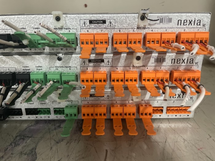 Lot of (3) BIAMP Nexia VC Teleconference DSP for sale