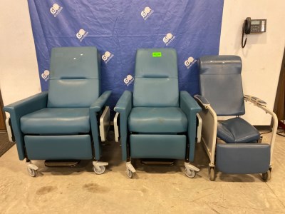 Lot of 3 Dialysis Recliners for sale