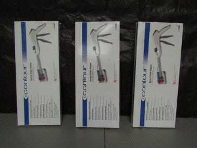 Lot of 3 ETHICON Contour Curved Cutter Stapler, Blue - Single Ethicon ...