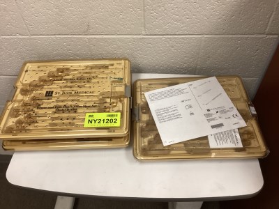 Lot of 3 St. Jude Biocor and Epic Heart Valve Sizer set Model B1000 for ...