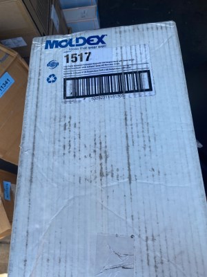 Lot of 4 Boxes Moldex 1517 DISPOSABLE MASKS for sale